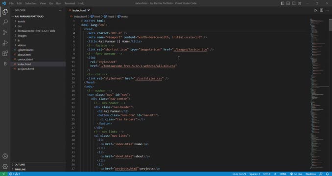 Raj Parmar on LinkedIn: #webdevelopment #htmlcss #portfoliowebsite Raj Parmar on LinkedIn: #webdevelopment #htmlcss #portfoliowebsite