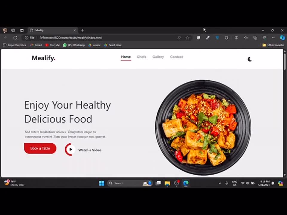 Yasmine Waheed on LinkedIn: #html #css #landingpage #webdesign # ... Yasmine Waheed on LinkedIn: #html #css #landingpage #webdesign # ...