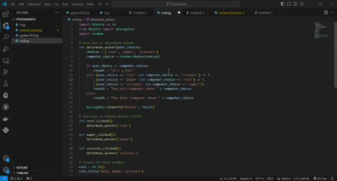Kriti Chawla. on LinkedIn: #codsoft #pythonprogramming #coding Kriti Chawla. on LinkedIn: #codsoft #pythonprogramming #coding