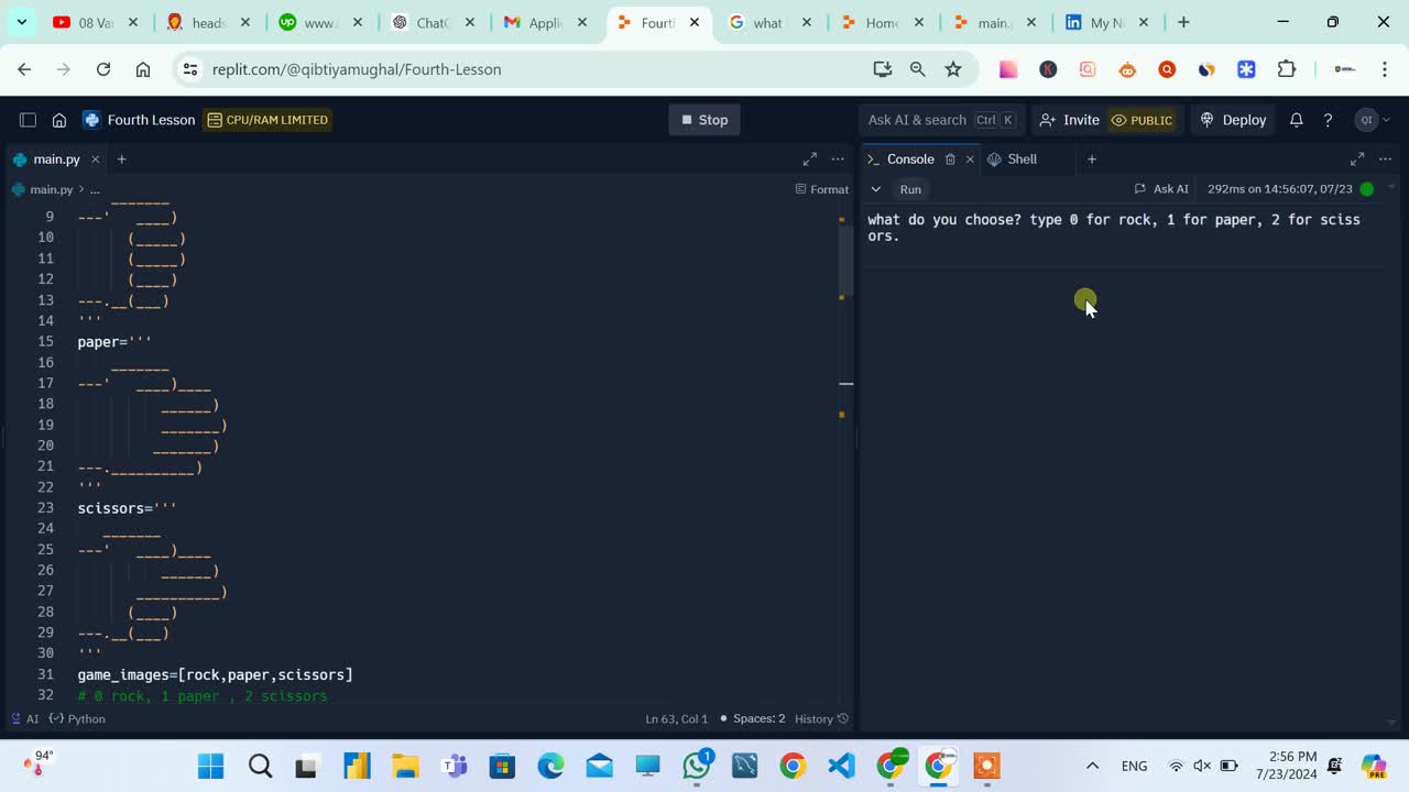 Maria Qibtiya on LinkedIn: #python #gamedevelopment #funwithcode # ... Maria Qibtiya on LinkedIn: #python #gamedevelopment #funwithcode # ...