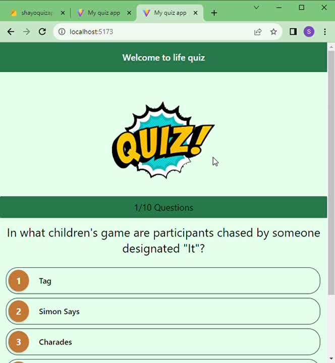 How I created a quiz app with React JavaScript | Sayo Adegoroye posted ... How I created a quiz app with React JavaScript | Sayo Adegoroye posted ...