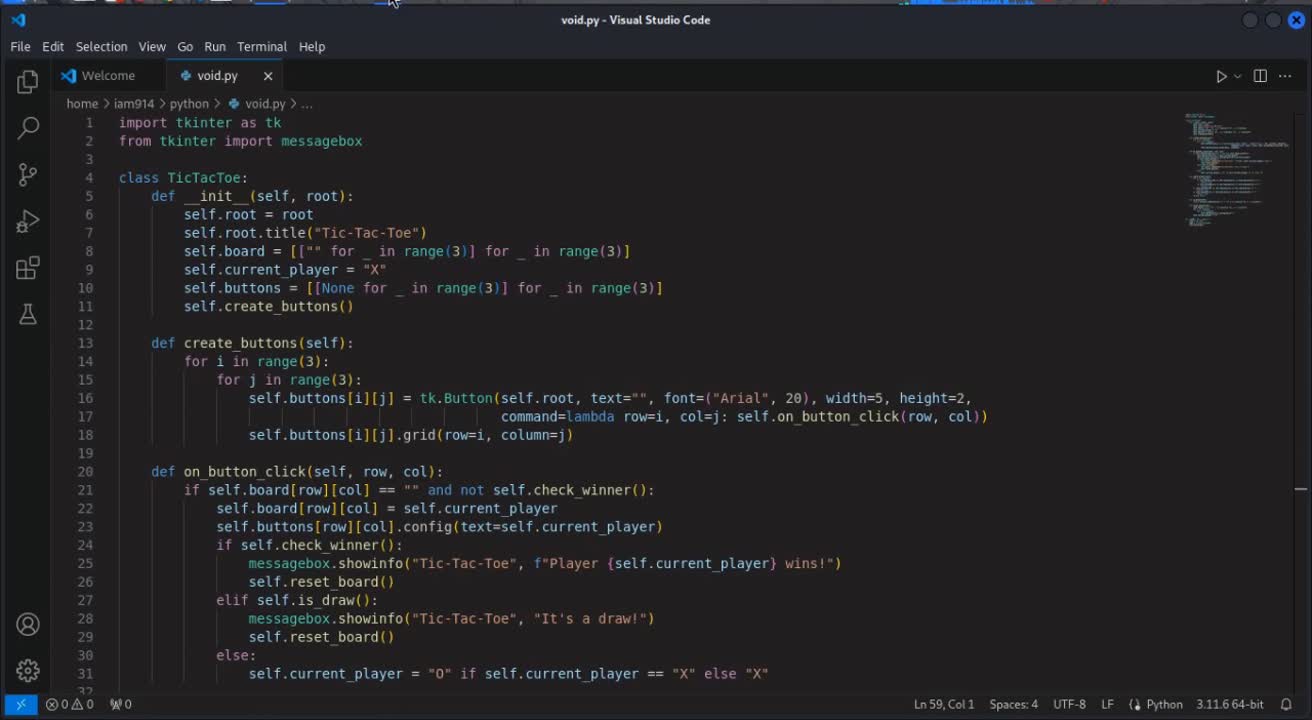 Ankit Jangid on LinkedIn: Tic Toe Game in Python Task 2 by InternPe ... Ankit Jangid on LinkedIn: Tic Toe Game in Python Task 2 by InternPe ...