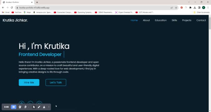 Krutika Jichkar on LinkedIn: #webdevelopment #portfolio #htmlcssjs # ... Krutika Jichkar on LinkedIn: #webdevelopment #portfolio #htmlcssjs # ...