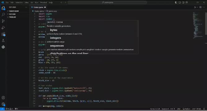Rohan Saste on LinkedIn: #python #gamedevelopment #internpe # ... Rohan Saste on LinkedIn: #python #gamedevelopment #internpe # ...