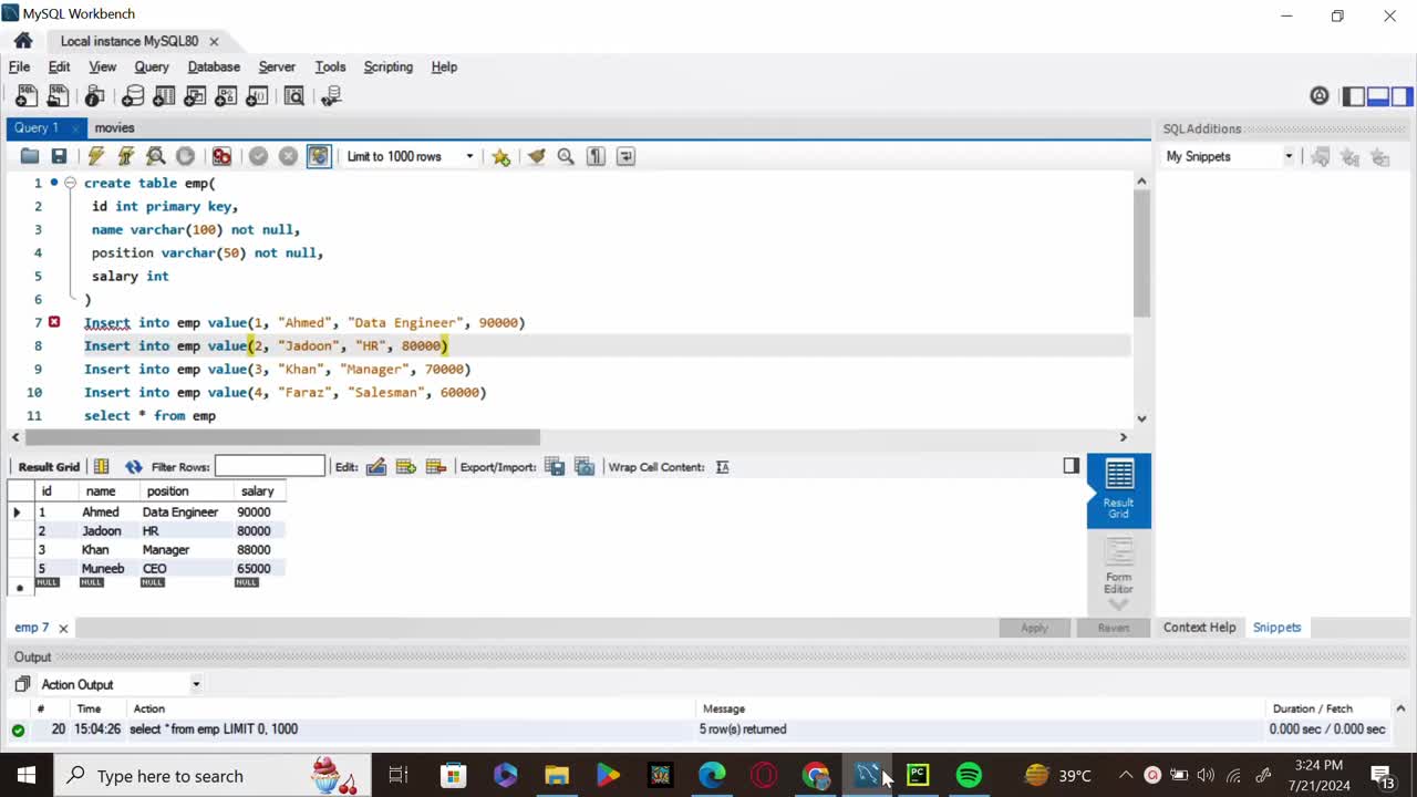 Ahmad Faraz on LinkedIn: #python #mysql #datascience # ... Ahmad Faraz on LinkedIn: #python #mysql #datascience # ...
