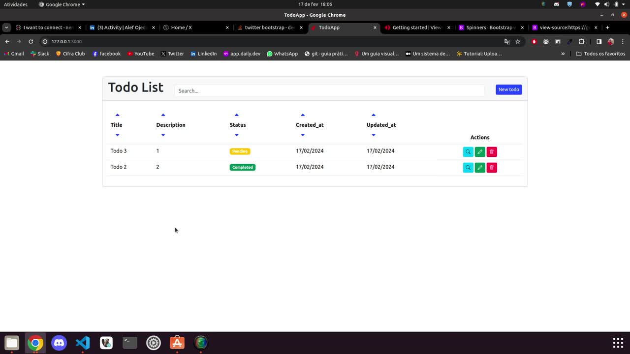 Alef Oliveira on LinkedIn: #ruby #rails #hotwire #bootstrap Alef Oliveira on LinkedIn: #ruby #rails #hotwire #bootstrap