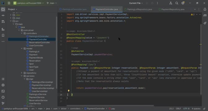Arif Hussain on LinkedIn: #springboot #parkplus #backenddevelopment # ... Arif Hussain on LinkedIn: #springboot #parkplus #backenddevelopment # ...