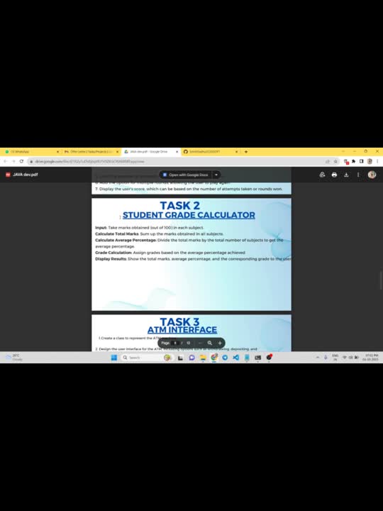 Smriti Sadhu on LinkedIn: #codsoft #internship #training #java #intern ... Smriti Sadhu on LinkedIn: #codsoft #internship #training #java #intern ...