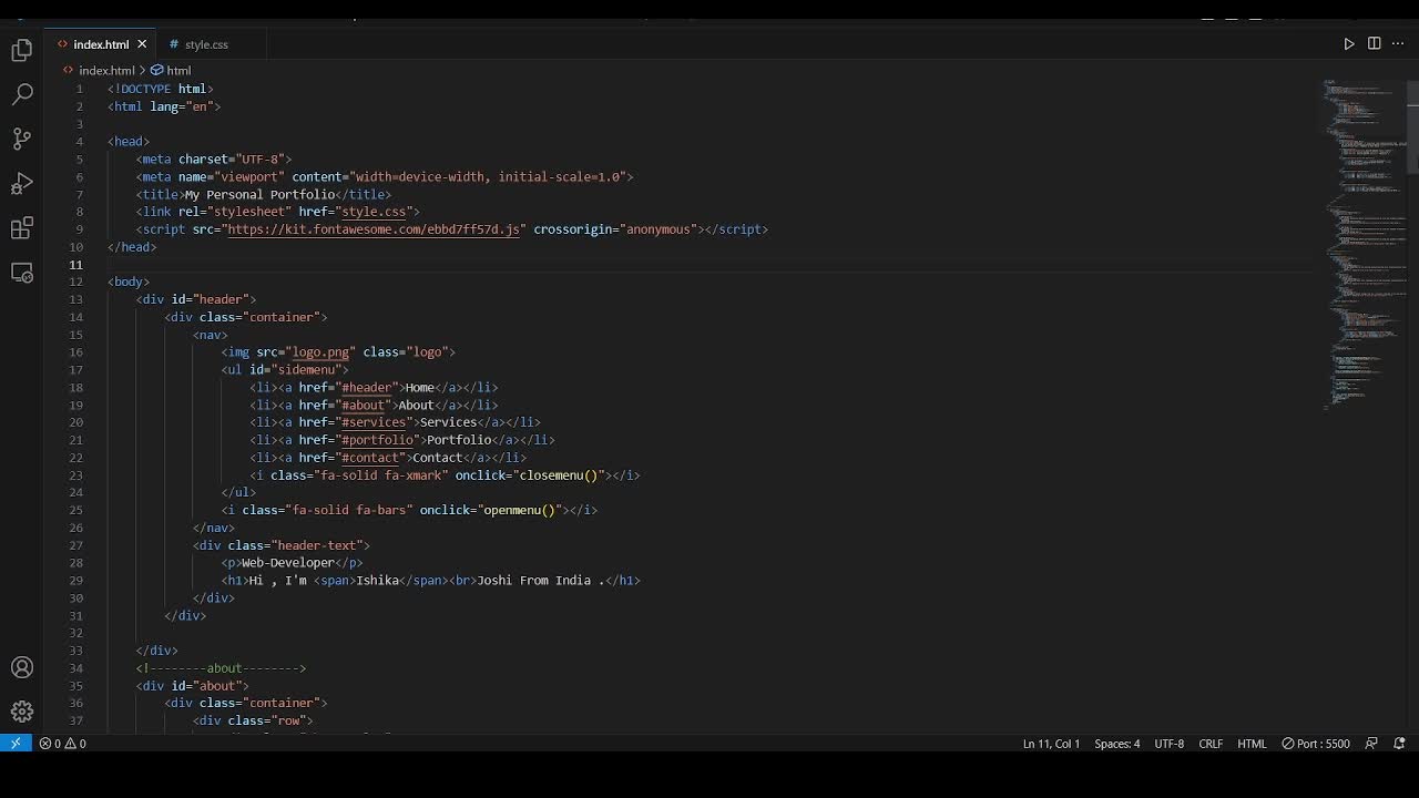 Ishika Joshi on LinkedIn: #codealpha #html #css #js Ishika Joshi on LinkedIn: #codealpha #html #css #js