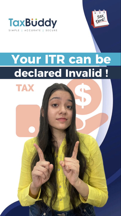 TaxBuddy.com on LinkedIn: This mistake will render your ITR invalid! TaxBuddy.com on LinkedIn: This mistake will render your ITR invalid!