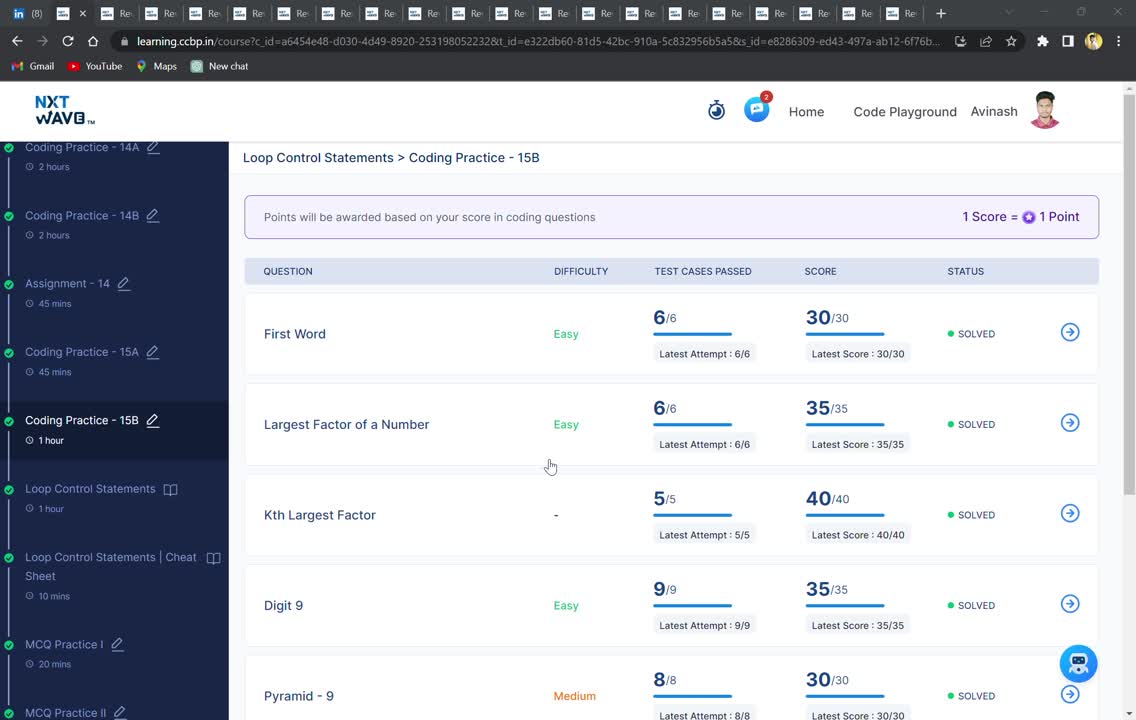 Avinash Irlapati on LinkedIn: #day84 #100daysofcode #coding #ccbp # ... Avinash Irlapati on LinkedIn: #day84 #100daysofcode #coding #ccbp # ...
