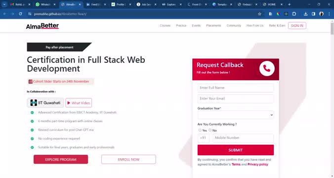 Rohit Gavhane on LinkedIn: #speedup #html #css #bootstrap #reactjs Rohit Gavhane on LinkedIn: #speedup #html #css #bootstrap #reactjs