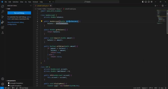 Navya N J on LinkedIn: #codsoft #techinternship #javaprogramming Navya N J on LinkedIn: #codsoft #techinternship #javaprogramming