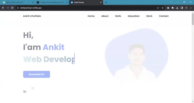 Ankit Pandey on LinkedIn: #webdeveloper #portfolio #frontenddev # ... Ankit Pandey on LinkedIn: #webdeveloper #portfolio #frontenddev # ...