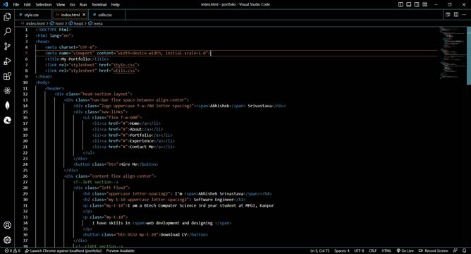 Abhishek kumar Srivastava on LinkedIn: #portfoliowebsite #frontend #web ... Abhishek kumar Srivastava on LinkedIn: #portfoliowebsite #frontend #web ...