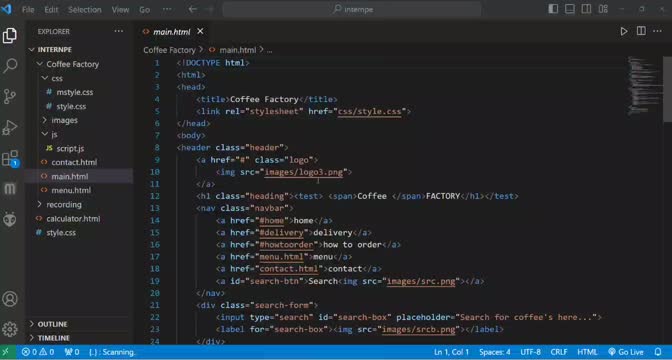 Garima Upadhyay on LinkedIn: #internpe #internship #webdevelopment #intern Garima Upadhyay on LinkedIn: #internpe #internship #webdevelopment #intern