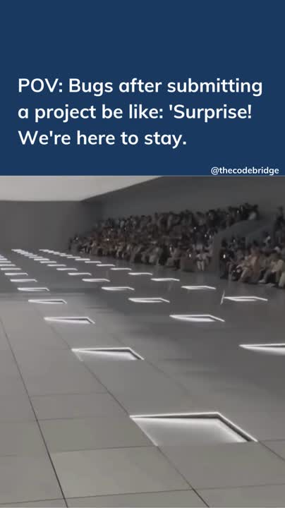 The Code Bridge on LinkedIn: #codermemes #codingmemes #programming # ... The Code Bridge on LinkedIn: #codermemes #codingmemes #programming # ...
