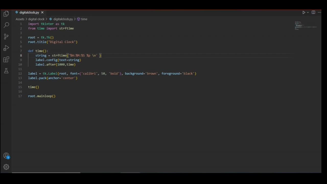 Sk Nashra on LinkedIn: #python #digitalclock #internship #internpe # ... Sk Nashra on LinkedIn: #python #digitalclock #internship #internpe # ...