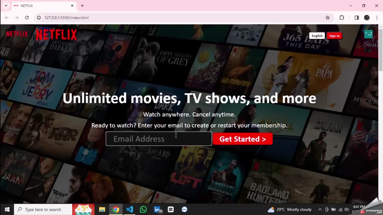 Muhammad Jawad on LinkedIn: #html #css #webdevelopment #netflixclone Muhammad Jawad on LinkedIn: #html #css #webdevelopment #netflixclone