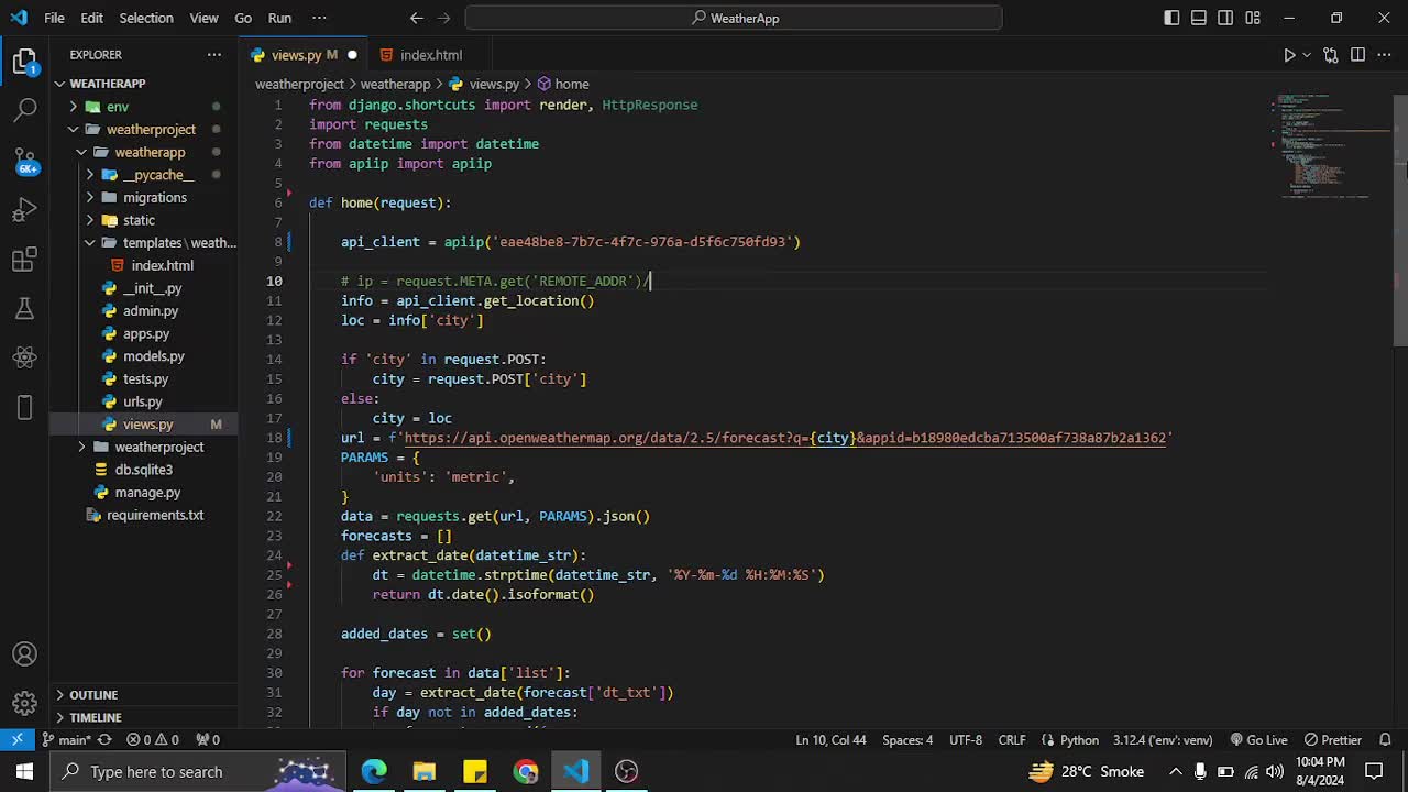 JAHANZIAB WARIS on LinkedIn: #growintern #python #django #weatherapp # ... JAHANZIAB WARIS on LinkedIn: #growintern #python #django #weatherapp # ...