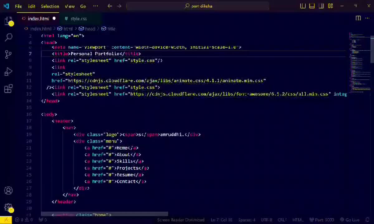 Samruddhi Aher on LinkedIn: #html #css #webdevelopment # ... Samruddhi Aher on LinkedIn: #html #css #webdevelopment # ...