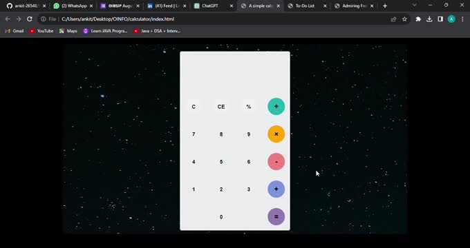 Ankit Pundhir on LinkedIn: #webdevelopment #internship #calculator # ... Ankit Pundhir on LinkedIn: #webdevelopment #internship #calculator # ...