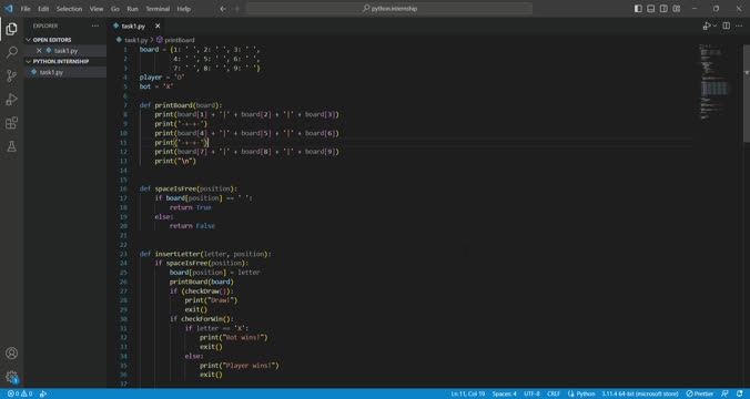 RAJ SONI on LinkedIn: #internpe #pythonprogramming RAJ SONI on LinkedIn: #internpe #pythonprogramming