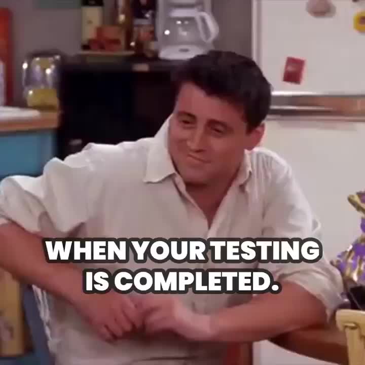 Ahmed Hassan on LinkedIn: #testing #qa #work #environment Ahmed Hassan on LinkedIn: #testing #qa #work #environment