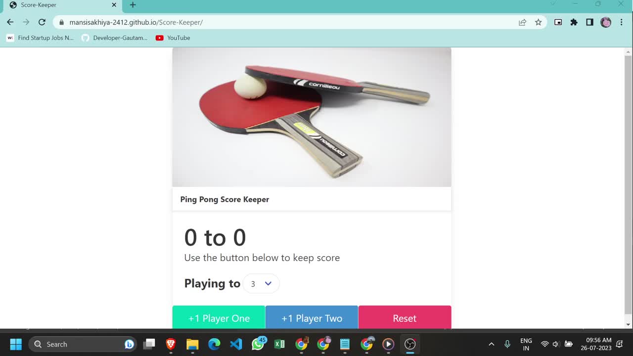 Mansi Sakhiya on LinkedIn: #pingpongscorekeeper #html #javascript # ... Mansi Sakhiya on LinkedIn: #pingpongscorekeeper #html #javascript # ...