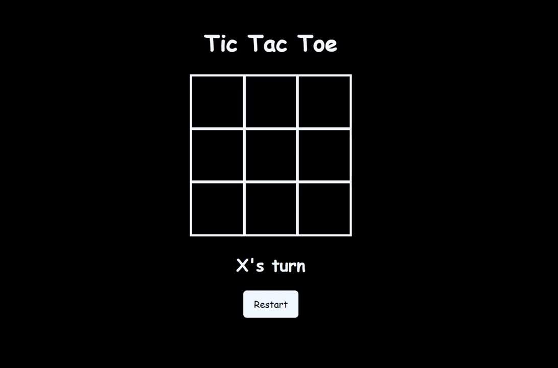 Sabareesh Mahesh on LinkedIn: #tictactoe #html5 #css #javascript Sabareesh Mahesh on LinkedIn: #tictactoe #html5 #css #javascript