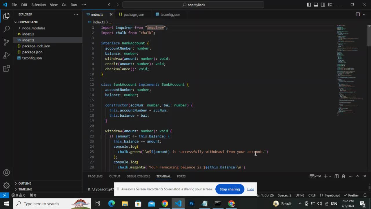 Urooj Sadiq on LinkedIn: #mybank #typescript #javascript #bankingapp # ... Urooj Sadiq on LinkedIn: #mybank #typescript #javascript #bankingapp # ...