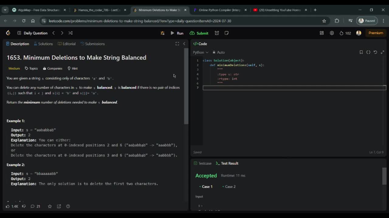 Hamza Nadeem on LinkedIn: #leetcode #dailychallenge #coding # ... Hamza Nadeem on LinkedIn: #leetcode #dailychallenge #coding # ...