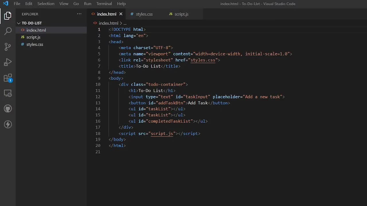 Arsh Khan on LinkedIn: #task1 #internship #webdevelopment #todolist # ... Arsh Khan on LinkedIn: #task1 #internship #webdevelopment #todolist # ...