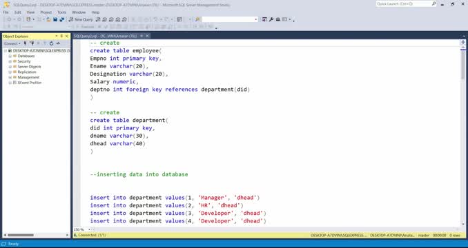 Arsalan Ahmed on LinkedIn: #100daysofcodechallenge #database #sql # ... Arsalan Ahmed on LinkedIn: #100daysofcodechallenge #database #sql # ...