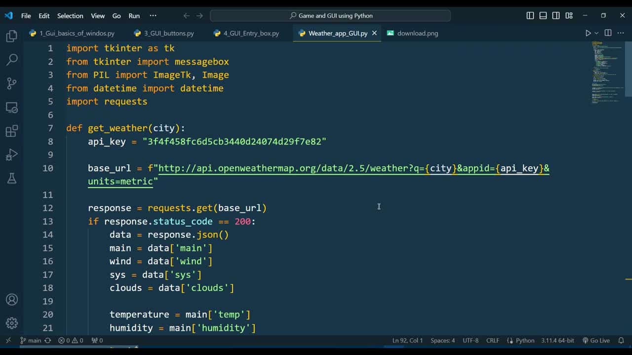 Uditya Narayan Tiwari on LinkedIn: #weatherapp #gui #python # ... Uditya Narayan Tiwari on LinkedIn: #weatherapp #gui #python # ...