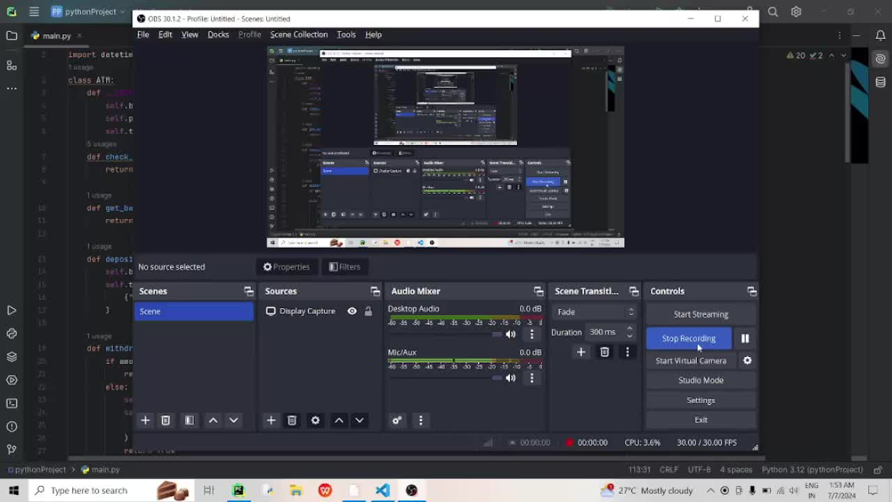 Shreya Ratra on LinkedIn: #atm_machine #python_project #octanet ... Shreya Ratra on LinkedIn: #atm_machine #python_project #octanet ...