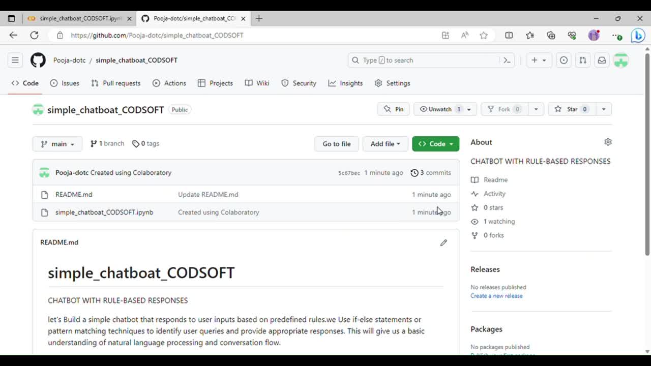 Pooja Parmar on LinkedIn: #codesoft #artificialintelliegence #python Pooja Parmar on LinkedIn: #codesoft #artificialintelliegence #python