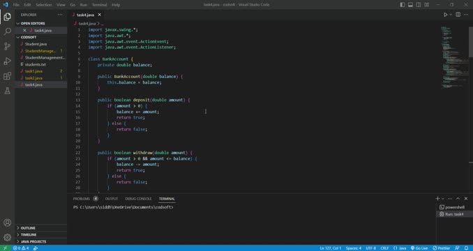 Siddhant Arya on LinkedIn: #codsoftinternship #codsoft #javaprogramming Siddhant Arya on LinkedIn: #codsoftinternship #codsoft #javaprogramming