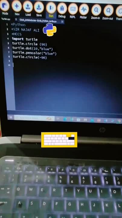 Najaf Ali on LinkedIn: #python #turtle #graphics #mu #circle #diff Najaf Ali on LinkedIn: #python #turtle #graphics #mu #circle #diff