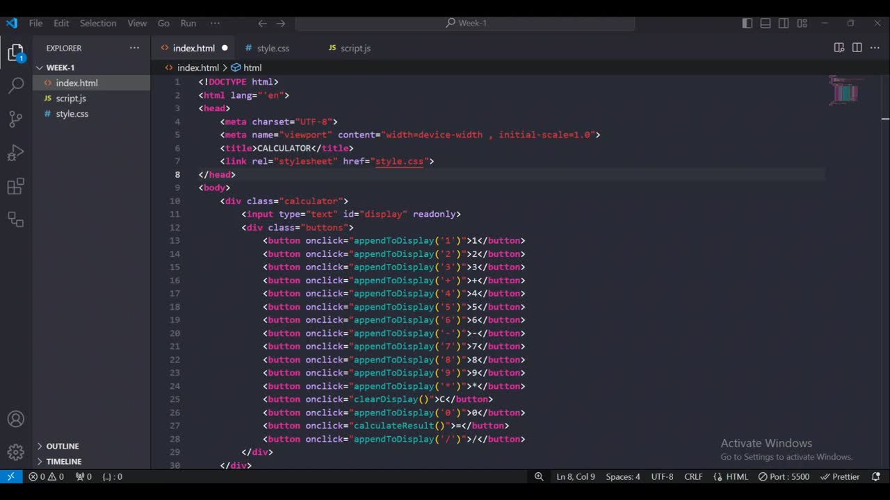 Meitri Bhuva on LinkedIn: #webdevelopment #javascript #html #css #internpe Meitri Bhuva on LinkedIn: #webdevelopment #javascript #html #css #internpe