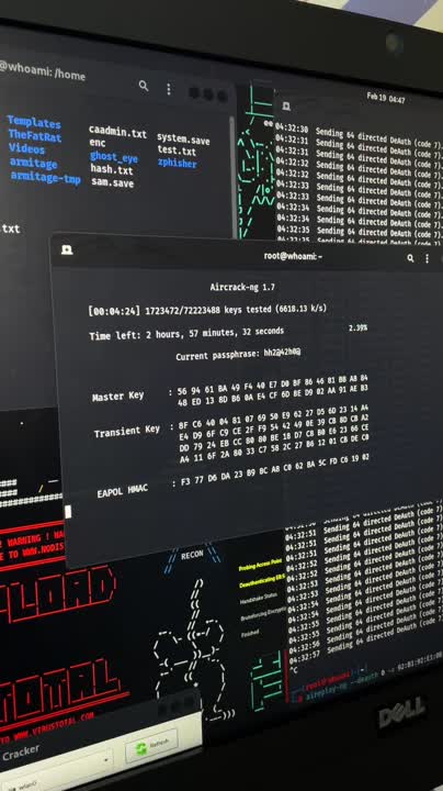 Hajer Al-kalbani on LinkedIn: Cracking Wi-Fi password by using brute ... Hajer Al-kalbani on LinkedIn: Cracking Wi-Fi password by using brute ...