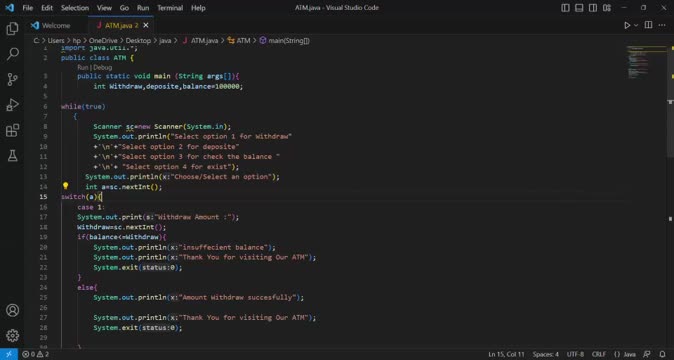 Abhishek Kumar on LinkedIn: #codsoft #codsoftinternship #internship #java Abhishek Kumar on LinkedIn: #codsoft #codsoftinternship #internship #java