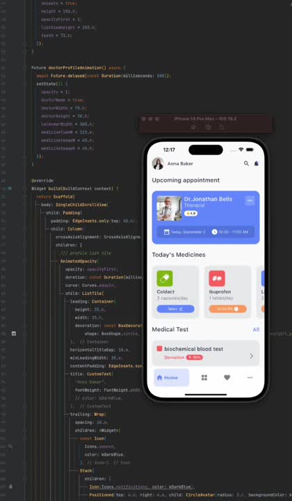 Dude Coder en LinkedIn: #medicalapp #app #flutter #flutterdeveloper # ... Dude Coder en LinkedIn: #medicalapp #app #flutter #flutterdeveloper # ...