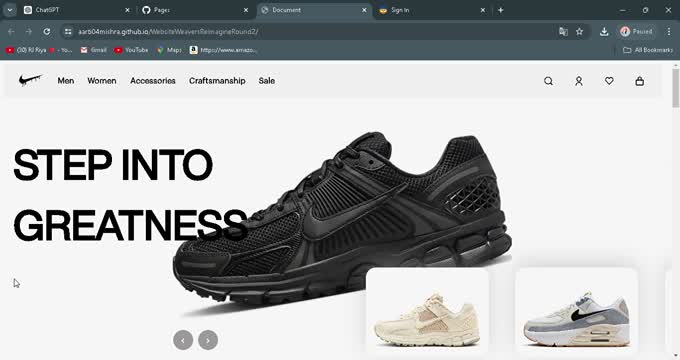 Aarti Mishra on LinkedIn: #webdevelopment #coding #nikerecreation # ... Aarti Mishra on LinkedIn: #webdevelopment #coding #nikerecreation # ...