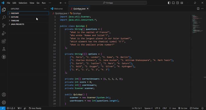 Rahul Bhosale on LinkedIn: #codesoft #codsoft #internship #java Rahul Bhosale on LinkedIn: #codesoft #codsoft #internship #java