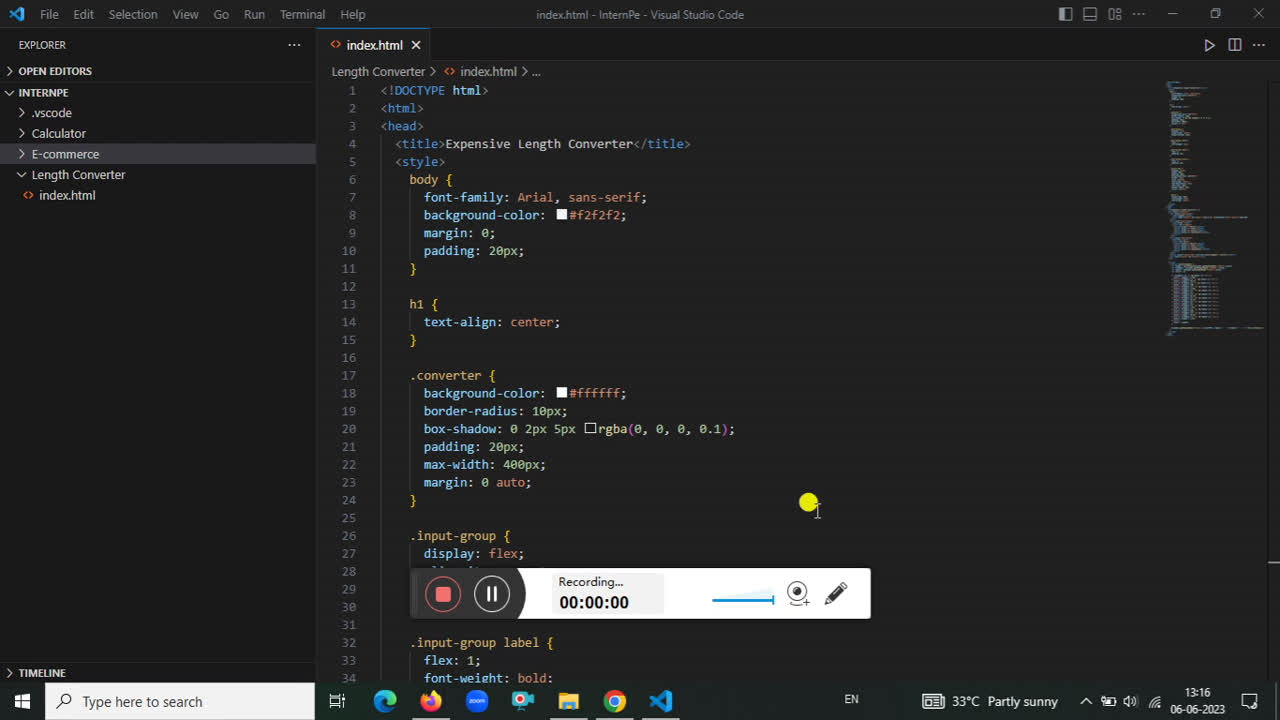 Udit Mandloi on LinkedIn: #internship #webdevelopment #internpe Udit Mandloi on LinkedIn: #internship #webdevelopment #internpe