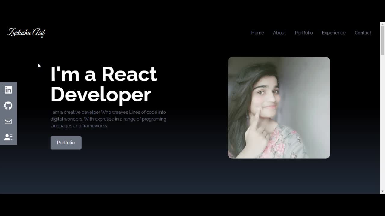 Zartasha Asif 💻 ReactJs Developer on LinkedIn: #html #css #react # ... Zartasha Asif 💻 ReactJs Developer on LinkedIn: #html #css #react # ...