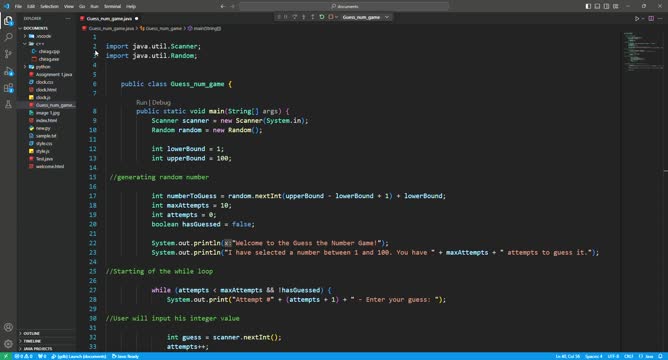 CHIRAG PEDAMKAR on LinkedIn: #java #game #internship #internpe CHIRAG PEDAMKAR on LinkedIn: #java #game #internship #internpe