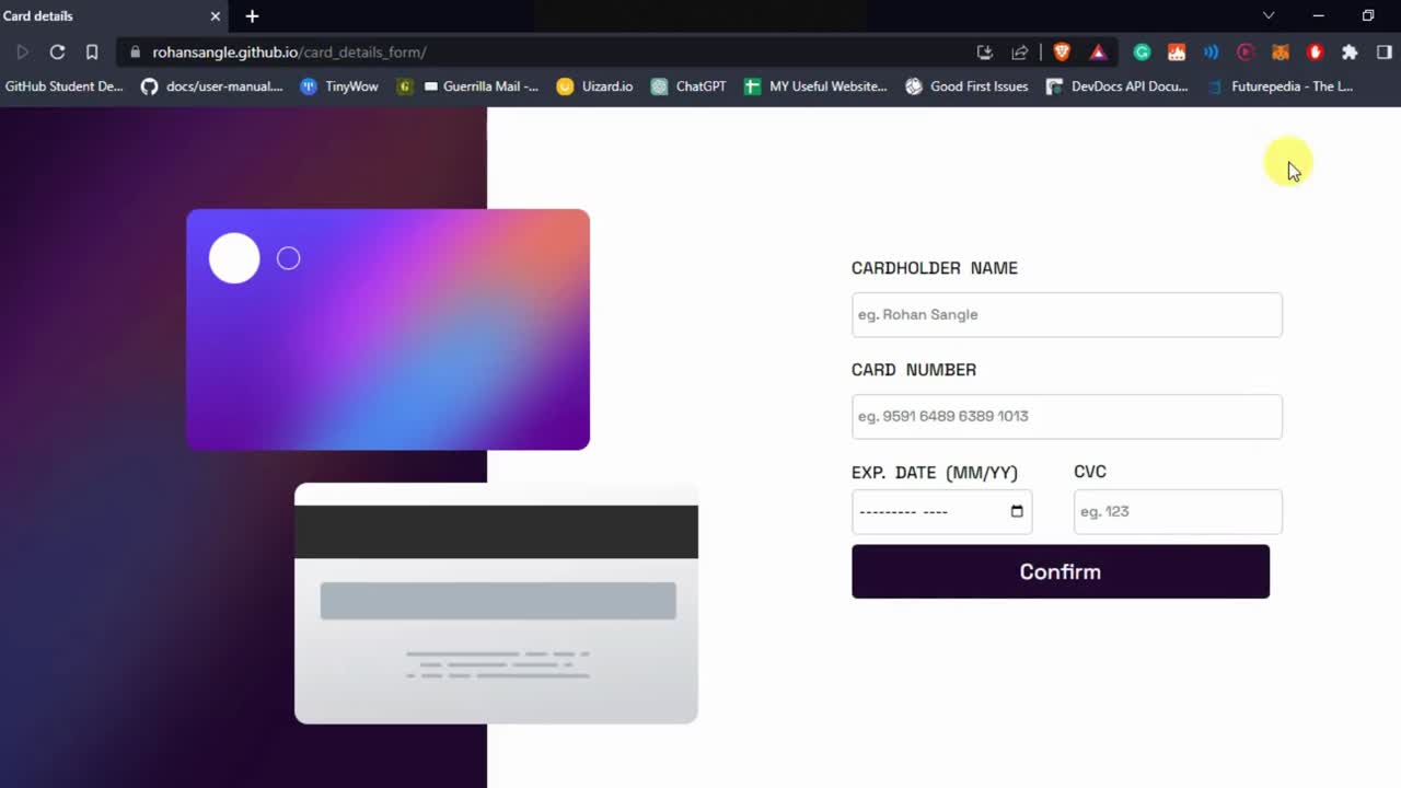 Rohan Sangle on LinkedIn: #reactjs #javascript #frontendmentor # ... Rohan Sangle on LinkedIn: #reactjs #javascript #frontendmentor # ...
