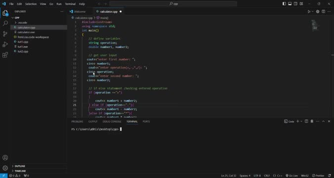 Saurav Jadhav on LinkedIn: #cplusplus #internshipjourney #technohacks Saurav Jadhav on LinkedIn: #cplusplus #internshipjourney #technohacks